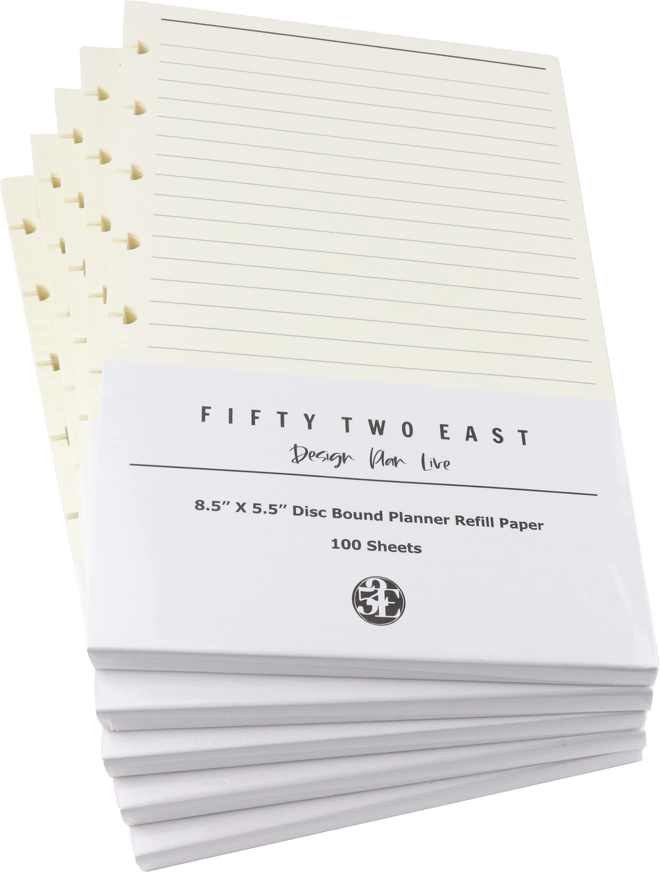 lined paper pack – FIFTY TWO EAST STUDIO